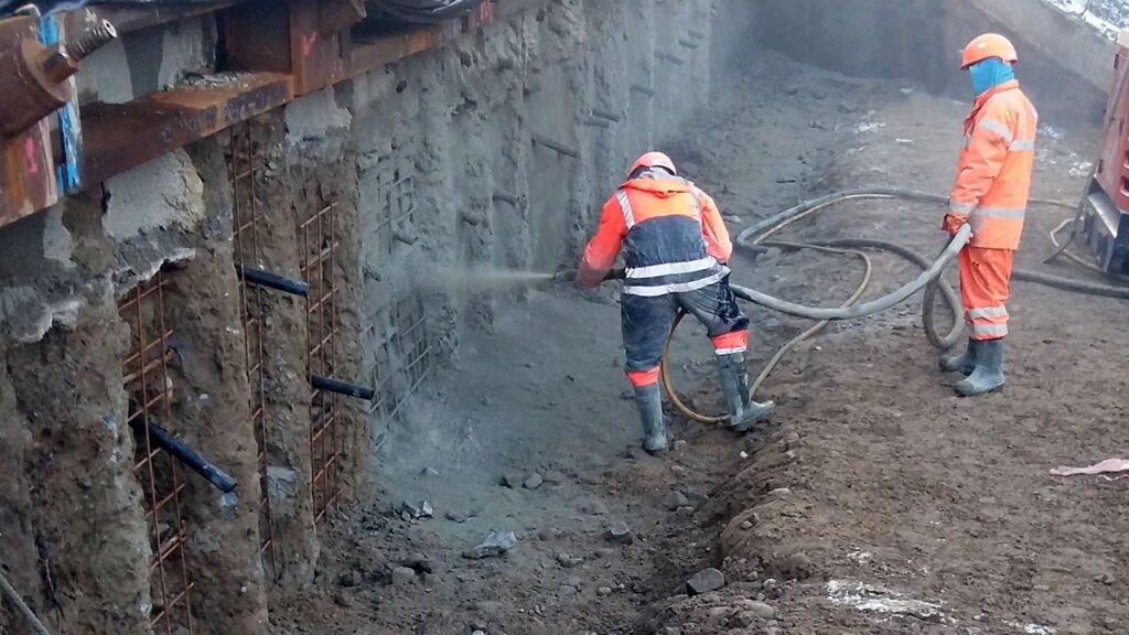 Quinn Piling | Sprayed Concrete | UK & Ireland